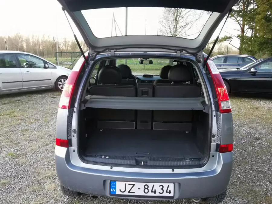 Pelēks Opel Meriva 2004 Kuldīga, ar dzinēja tilpumu 1.60 L un nobraukumu 167 tūkst. km par 1390 €, foto 15 vietnē AUTOMOTO.COM.LV