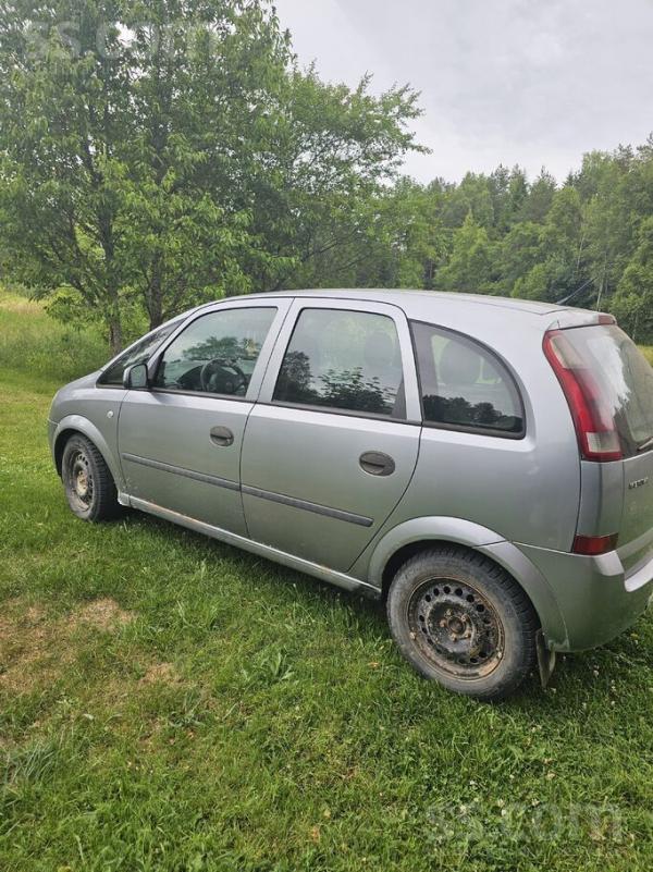Grey Opel Meriva 2004 in Kuldiga, with an engine capacity of 1.70 L and mileage of 333 thousand km for 950 €, photo 3 on AUTOMOTO.COM.LV