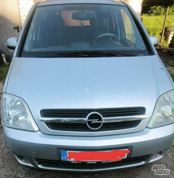 Grey Opel Meriva 2004 in Vilnius, with an engine capacity of 1.80 L and mileage of 208 thousand km for 1000 €, photo 1 on AUTOMOTO.COM.LV