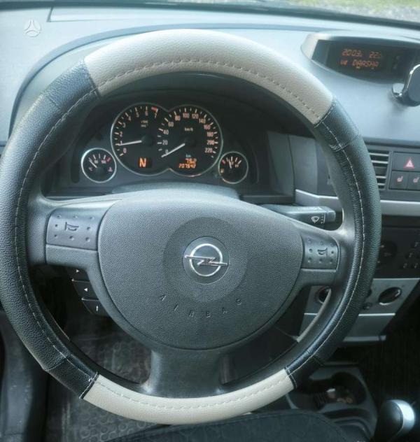 Pelēks Opel Meriva 2004 Viļņa, ar dzinēja tilpumu 1.80 L un nobraukumu 208 tūkst. km par 1000 €, foto 3 vietnē AUTOMOTO.COM.LV