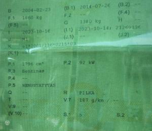 Серый Опель Мерива 2004 в Вильнюс, объемом двигателя 1.80 л и пробегом 208 тыс. км за 1000 €, фото 7 на AUTOMOTO.COM.LV