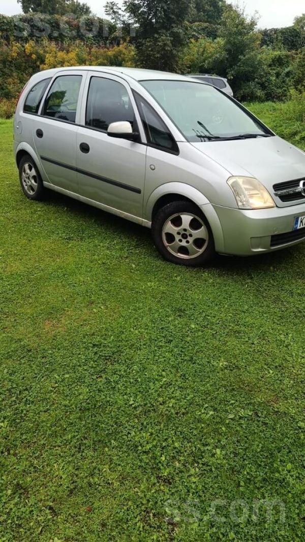 Grey Opel Meriva 2004 in Riga, with an engine capacity of 1.70 L and mileage of 296 thousand km for 600 €, photo 3 on AUTOMOTO.COM.LV