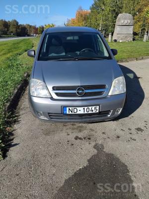Pelēks Opel Meriva 2004 Rīga, ar dzinēja tilpumu 1.60 L un nobraukumu 167 tūkst. km par 1150 €, foto  vietnē AUTOMOTO.COM.LV