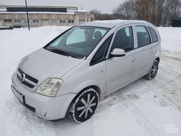 Pelēks Opel Meriva 2005 Šauļi, ar dzinēja tilpumu 1.60 L un nobraukumu 313 tūkst. km par 900 €, foto 2 vietnē AUTOMOTO.COM.LV