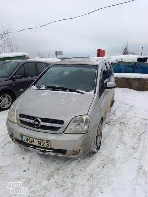 Grey Opel Meriva 2005 in Panevezys, with an engine capacity of 1.70 L and mileage of 300 thousand km for 370 €, photo  on AUTOMOTO.COM.LV