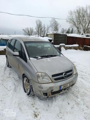 Grey Opel Meriva 2005 in Panevezys, with an engine capacity of 1.70 L and mileage of 300 thousand km for 370 €, photo 2 on AUTOMOTO.COM.LV