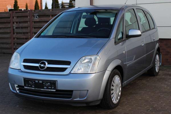 Pelēks Opel Meriva 2005 Kretinga, ar dzinēja tilpumu 1.80 L un nobraukumu 139 tūkst. km par 2299 €, foto 3 vietnē AUTOMOTO.COM.LV