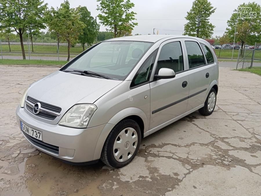 Pelēks Opel Meriva 2005 Panevēža, ar dzinēja tilpumu 1.80 L un nobraukumu 272 tūkst. km par 1500 €, foto 3 vietnē AUTOMOTO.COM.LV