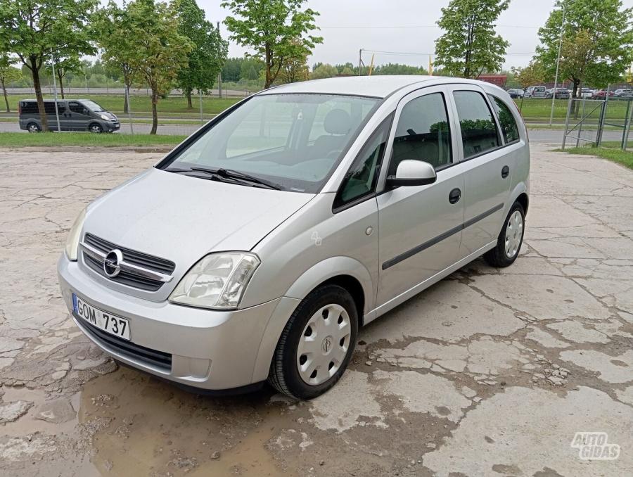 Pelēks Opel Meriva 2005 Panevēža, ar dzinēja tilpumu 1.80 L un nobraukumu 272 tūkst. km par 1500 €, foto 6 vietnē AUTOMOTO.COM.LV