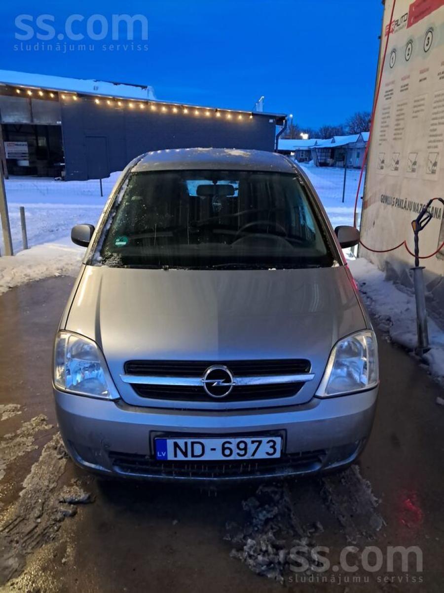 Pelēks Opel Meriva 2005 Rīga, ar dzinēja tilpumu 1.40 L un nobraukumu 182 tūkst. km par 850 €, foto 3 vietnē AUTOMOTO.COM.LV
