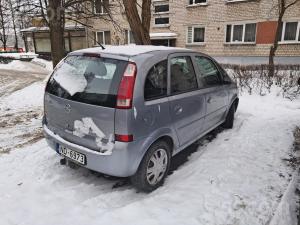 Pelēks Opel Meriva 2005 Rīga, ar dzinēja tilpumu 1.40 L un nobraukumu 182 tūkst. km par 850 €, foto 11 vietnē AUTOMOTO.COM.LV