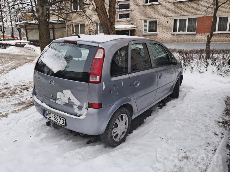 Pelēks Opel Meriva 2005 Rīga, ar dzinēja tilpumu 1.40 L un nobraukumu 182 tūkst. km par 850 €, foto 11 vietnē AUTOMOTO.COM.LV