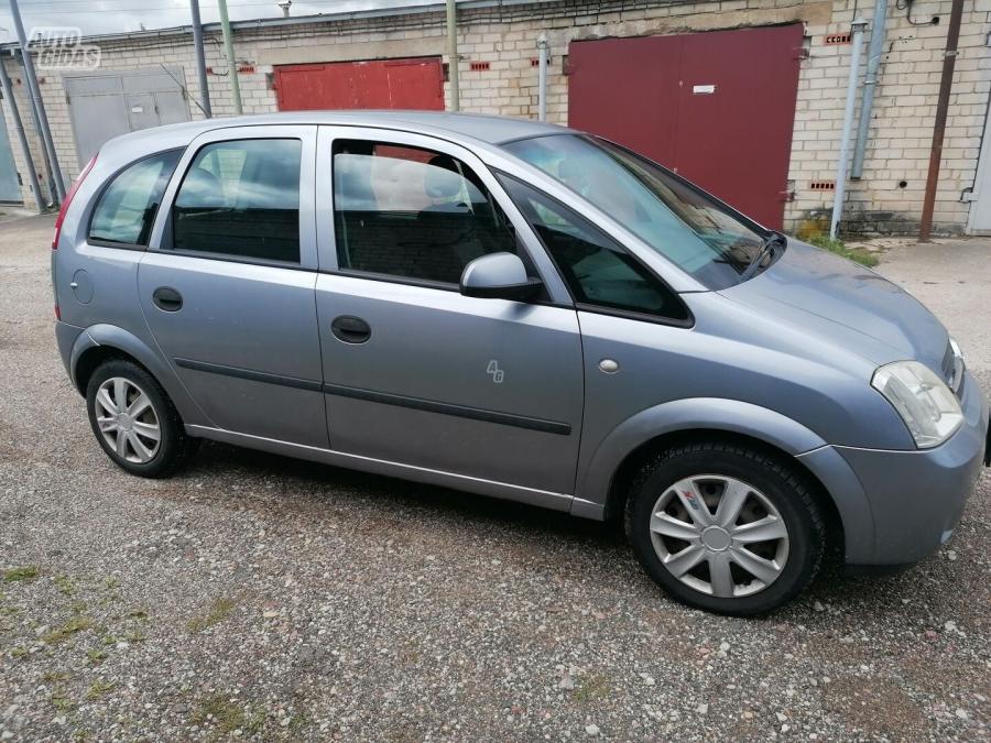 Pelēks Opel Meriva 2005 Utena, ar dzinēja tilpumu 1.70 L un nobraukumu 220 tūkst. km par 890 €, foto 5 vietnē AUTOMOTO.COM.LV