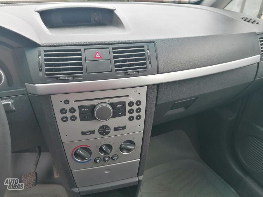 Pelēks Opel Meriva 2005 Utena, ar dzinēja tilpumu 1.70 L un nobraukumu 220 tūkst. km par 890 €, foto 11 vietnē AUTOMOTO.COM.LV
