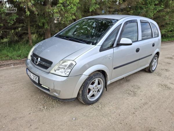 Grey Opel Meriva 2005 in Mazeikiai, with an engine capacity of 1.70 L and mileage of 285 thousand km for 950 €, photo 1 on AUTOMOTO.COM.LV