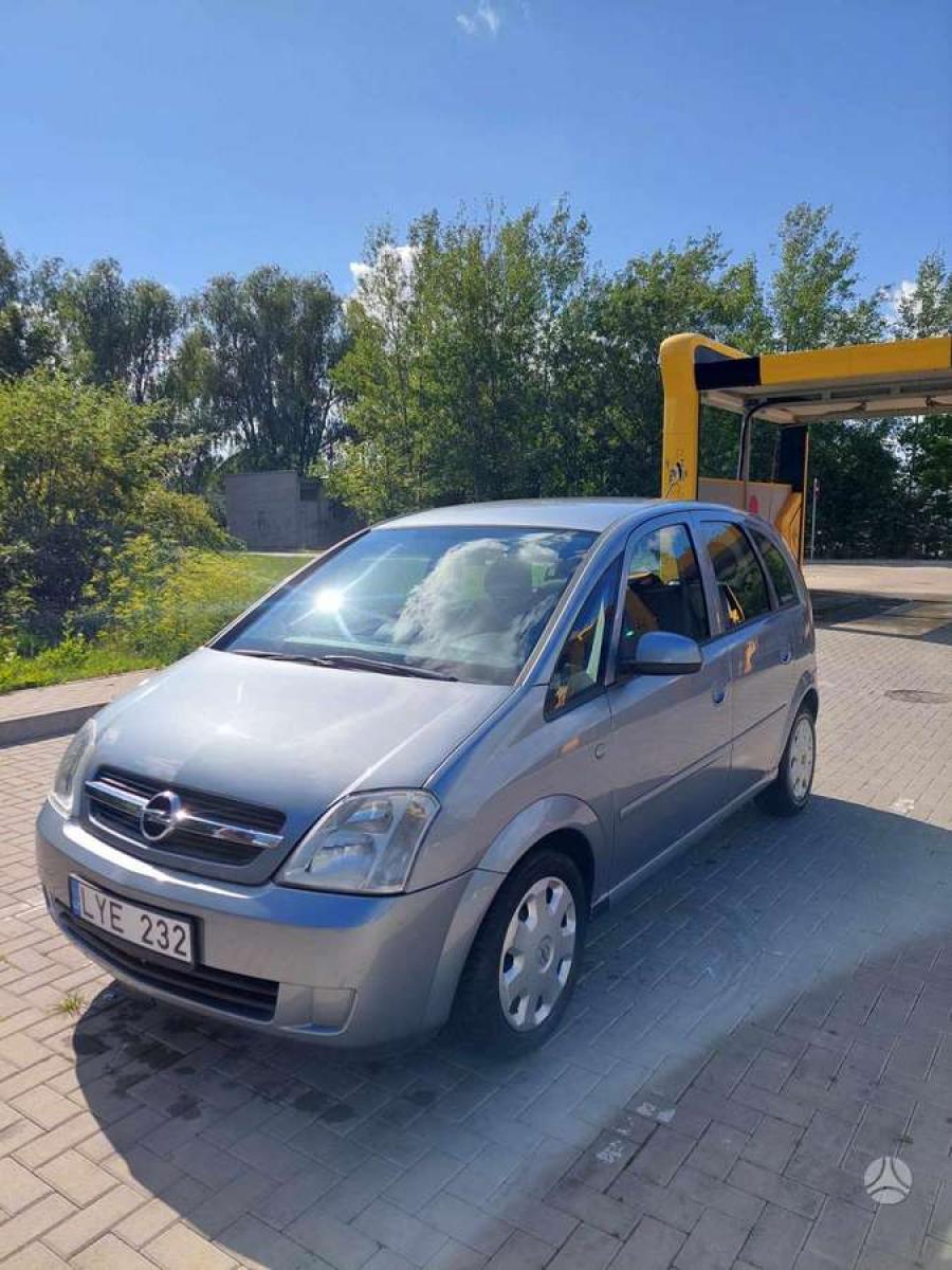 Pelēks Opel Meriva 2005 Radviliškis, ar dzinēja tilpumu 1.60 L un nobraukumu 236 tūkst. km par 1200 €, foto 1 vietnē AUTOMOTO.COM.LV