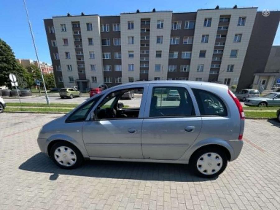 Pelēks Opel Meriva 2005 Radviliškis, ar dzinēja tilpumu 1.60 L un nobraukumu 236 tūkst. km par 1200 €, foto 5 vietnē AUTOMOTO.COM.LV