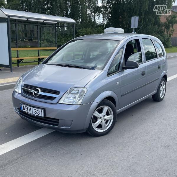 Pelēks Opel Meriva 2005 Šauļi, ar dzinēja tilpumu 1.60 L un nobraukumu 180 tūkst. km par 999 €, foto 1 vietnē AUTOMOTO.COM.LV