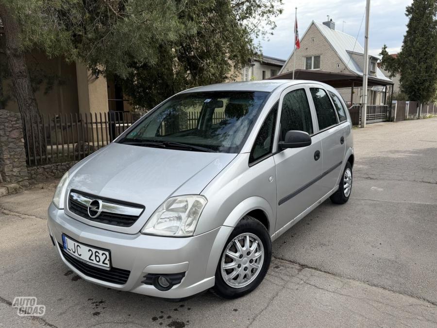 Pelēks Opel Meriva 2006 Kauņa, ar dzinēja tilpumu 1.40 L un nobraukumu 236 tūkst. km par 699 €, foto 1 vietnē AUTOMOTO.COM.LV