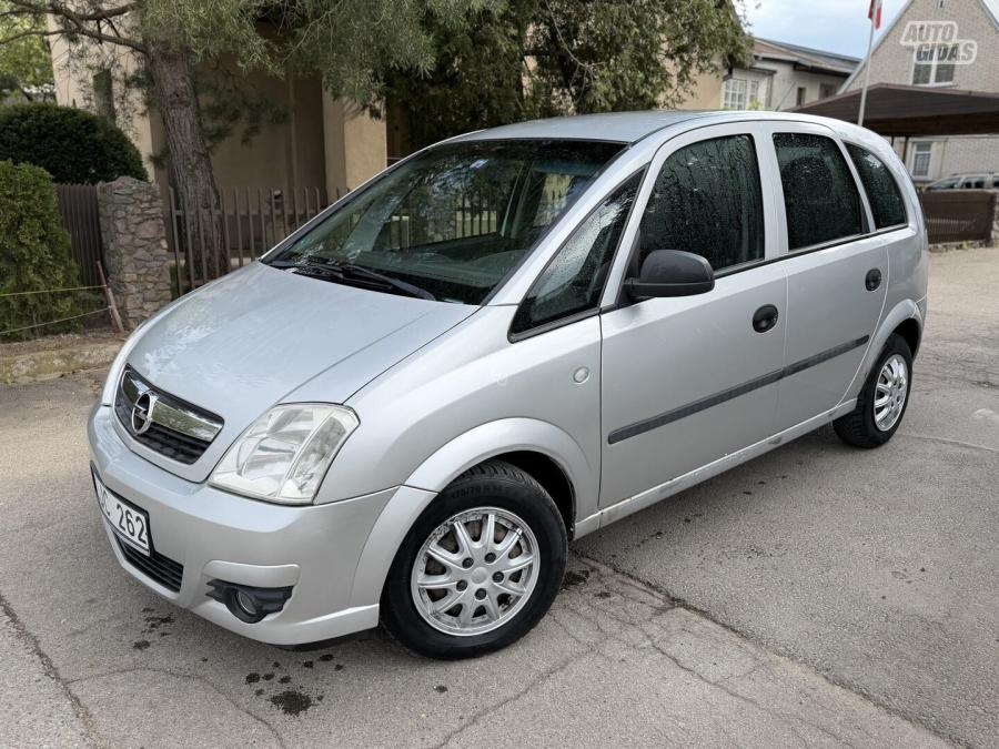 Pelēks Opel Meriva 2006 Kauņa, ar dzinēja tilpumu 1.40 L un nobraukumu 236 tūkst. km par 699 €, foto 11 vietnē AUTOMOTO.COM.LV