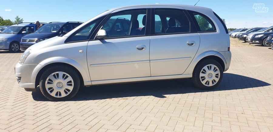 Grey Opel Meriva 2006 in Kedainiai, with an engine capacity of 1.60 L and mileage of 119 thousand km for 2200 €, photo 1 on AUTOMOTO.COM.LV