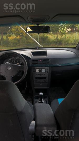 Pelēks Opel Meriva 2006 Saldus, ar dzinēja tilpumu 1.70 L un nobraukumu 292 tūkst. km par 1400 €, foto 11 vietnē AUTOMOTO.COM.LV