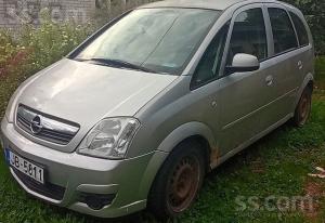 Grey Opel Meriva 2006 in Jelgava, with an engine capacity of 1.70 L and mileage of 321 thousand km for 500 €, photo  on AUTOMOTO.COM.LV