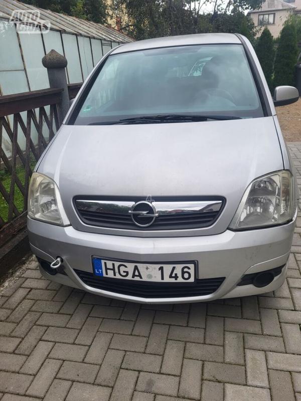 Pelēks Opel Meriva 2006 Druskininkai, ar dzinēja tilpumu 1.30 L un nobraukumu 210 tūkst. km par 450 €, foto 1 vietnē AUTOMOTO.COM.LV