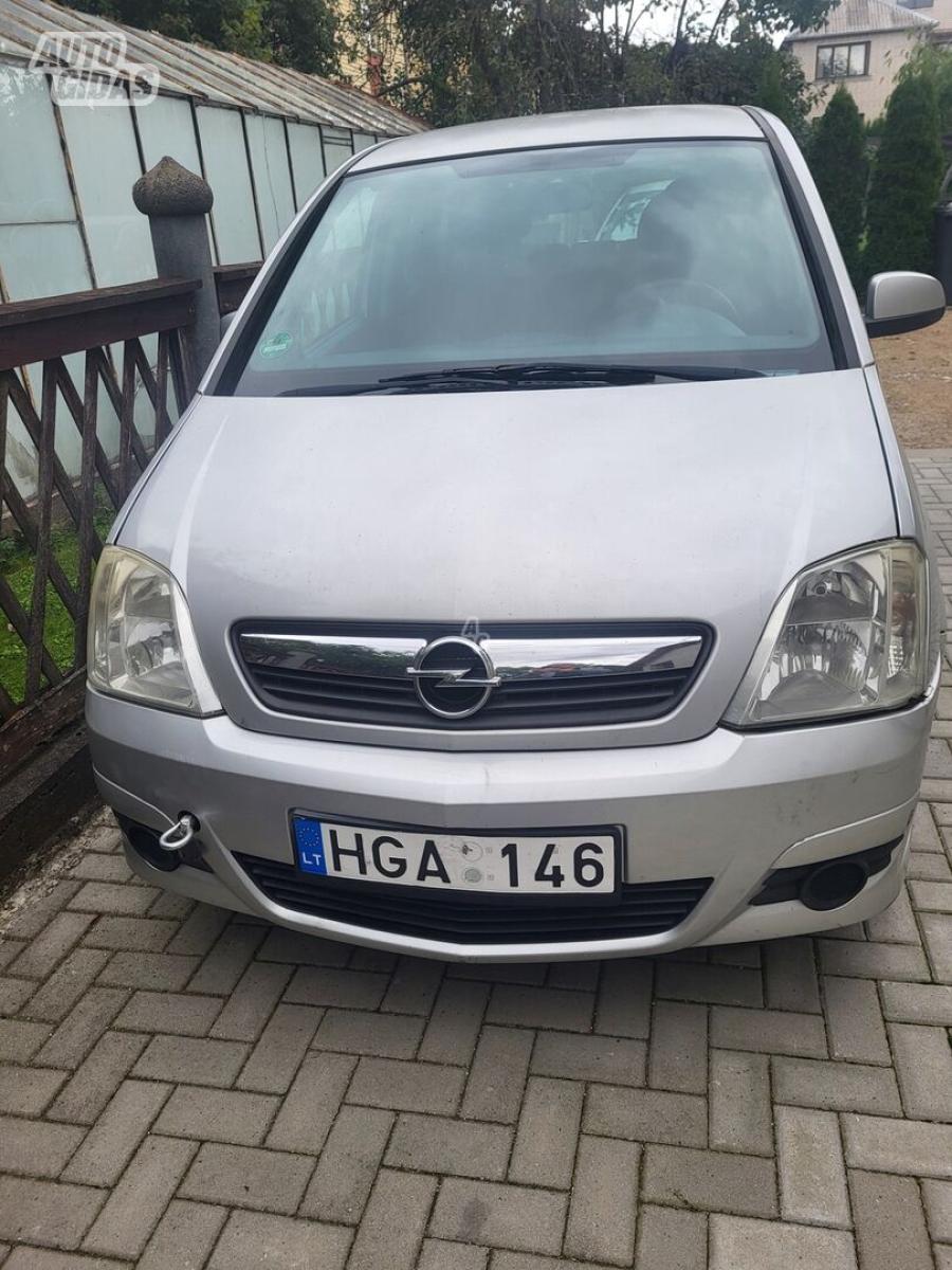 Pelēks Opel Meriva 2006 Druskininkai, ar dzinēja tilpumu 1.30 L un nobraukumu 210 tūkst. km par 450 €, foto 1 vietnē AUTOMOTO.COM.LV