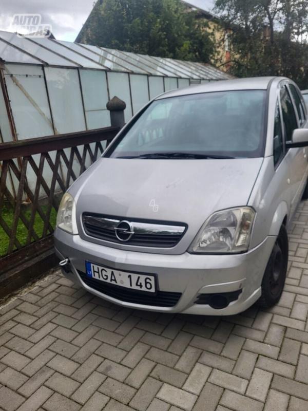 Pelēks Opel Meriva 2006 Druskininkai, ar dzinēja tilpumu 1.30 L un nobraukumu 210 tūkst. km par 450 €, foto 4 vietnē AUTOMOTO.COM.LV