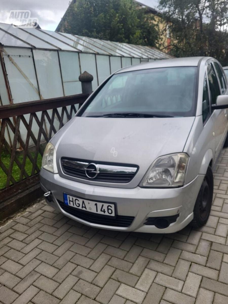Pelēks Opel Meriva 2006 Druskininkai, ar dzinēja tilpumu 1.30 L un nobraukumu 210 tūkst. km par 450 €, foto 4 vietnē AUTOMOTO.COM.LV