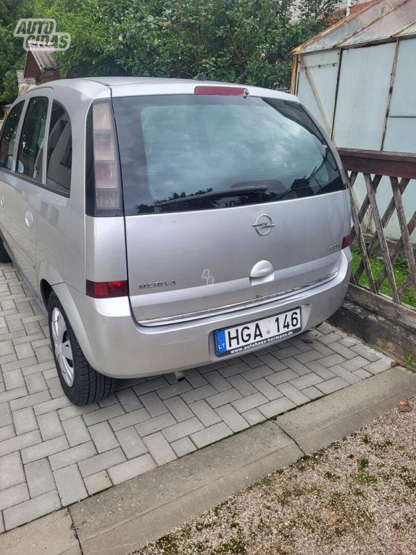 Pelēks Opel Meriva 2006 Druskininkai, ar dzinēja tilpumu 1.30 L un nobraukumu 210 tūkst. km par 450 €, foto 5 vietnē AUTOMOTO.COM.LV