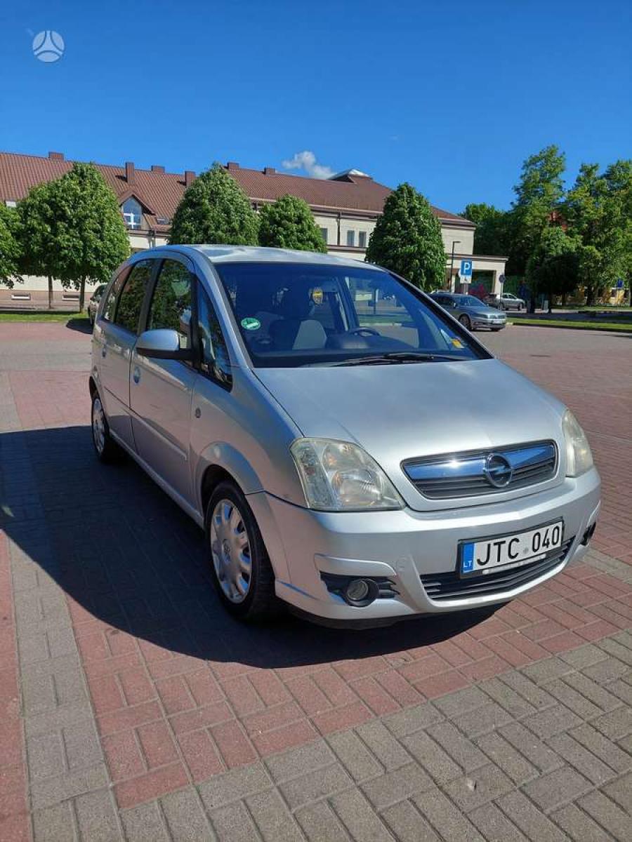 Pelēks Opel Meriva 2006 Marijampole, ar dzinēja tilpumu 1.60 L un nobraukumu 161 tūkst. km par 900 €, foto 1 vietnē AUTOMOTO.COM.LV
