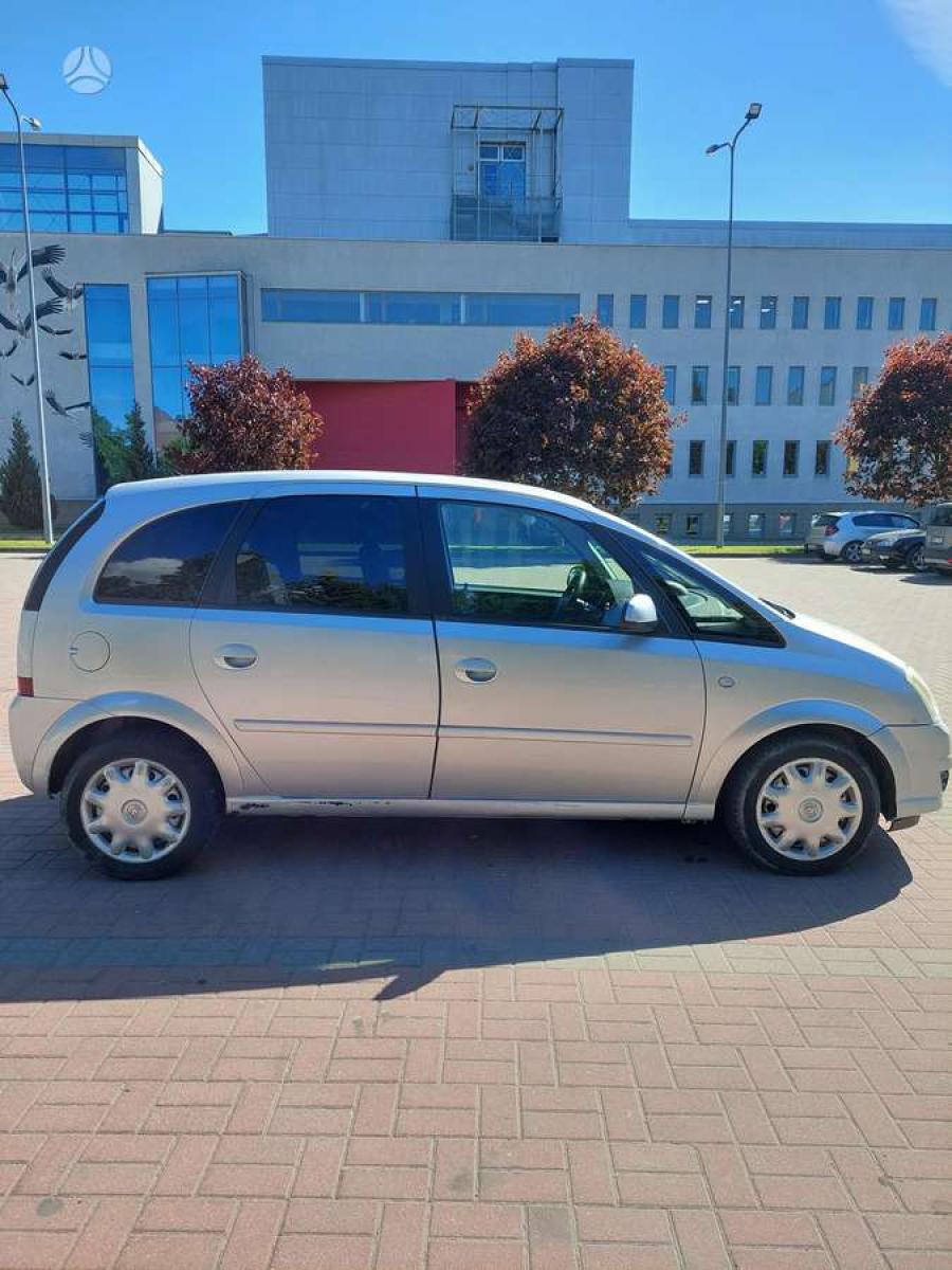 Pelēks Opel Meriva 2006 Marijampole, ar dzinēja tilpumu 1.60 L un nobraukumu 161 tūkst. km par 900 €, foto 4 vietnē AUTOMOTO.COM.LV
