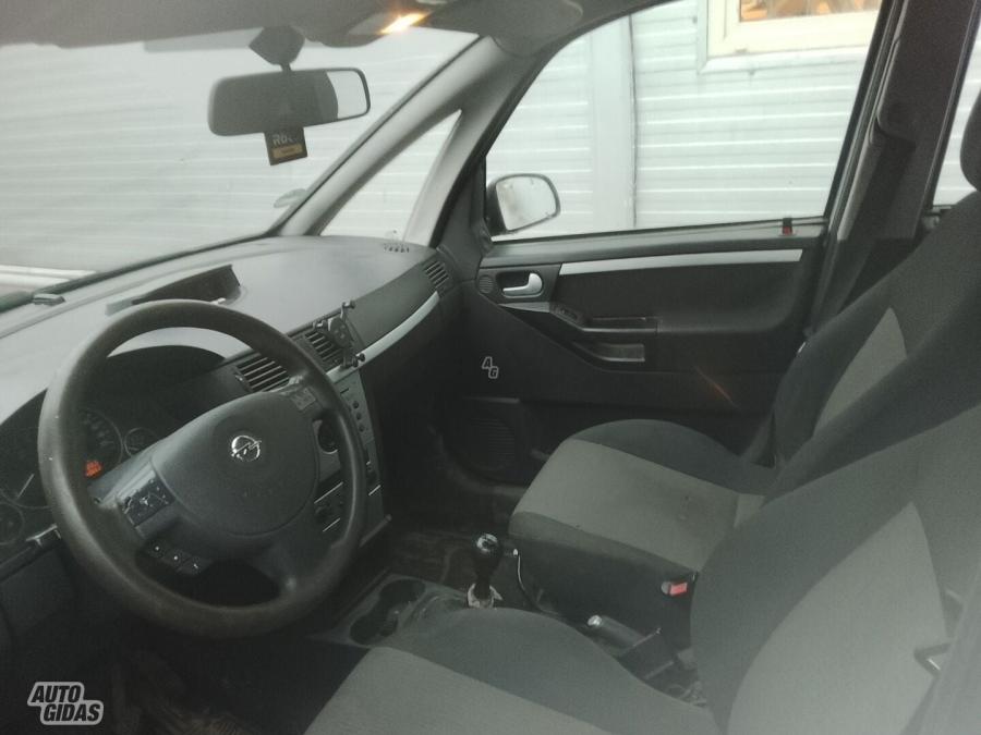 Pelēks Opel Meriva 2006 Panevēža, ar dzinēja tilpumu 1.70 L un nobraukumu 0 tūkst. km par 450 €, foto 6 vietnē AUTOMOTO.COM.LV