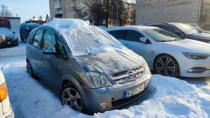 Grey Opel Meriva 2007 in Vilnius, with an engine capacity of 1.80 L and mileage of 198 thousand km for 450 €, photo 4 on AUTOMOTO.COM.LV