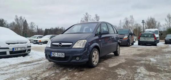 Pelēks Opel Meriva 2007 Valmiera, ar dzinēja tilpumu 1.70 L un nobraukumu 297 tūkst. km par 1400 €, foto 6 vietnē AUTOMOTO.COM.LV