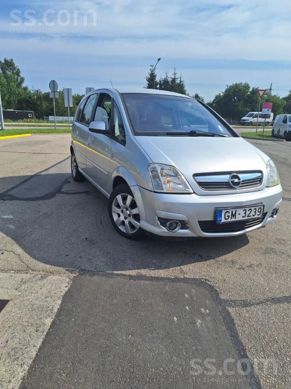 Pelēks Opel Meriva 2007 Rīga, ar dzinēja tilpumu 1.60 L un nobraukumu 181 tūkst. km par 1000 €, foto 1 vietnē AUTOMOTO.COM.LV
