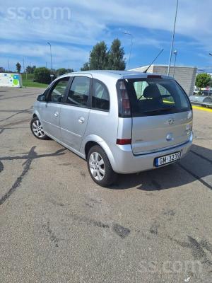Pelēks Opel Meriva 2007 Rīga, ar dzinēja tilpumu 1.60 L un nobraukumu 181 tūkst. km par 1000 €, foto 5 vietnē AUTOMOTO.COM.LV