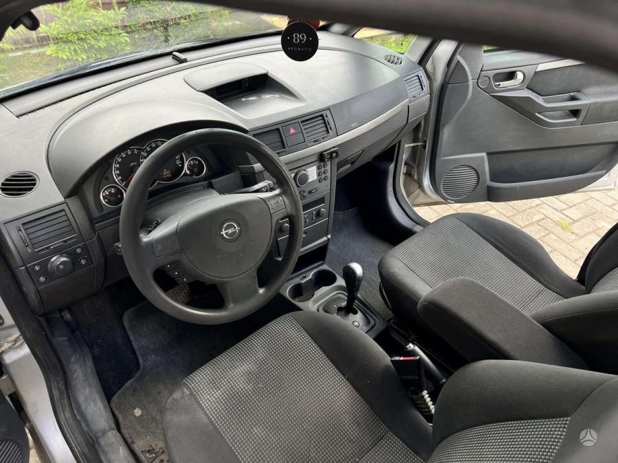 Pelēks Opel Meriva 2007 Panevēža, ar dzinēja tilpumu 1.60 L un nobraukumu 172 tūkst. km par 750 €, foto 8 vietnē AUTOMOTO.COM.LV