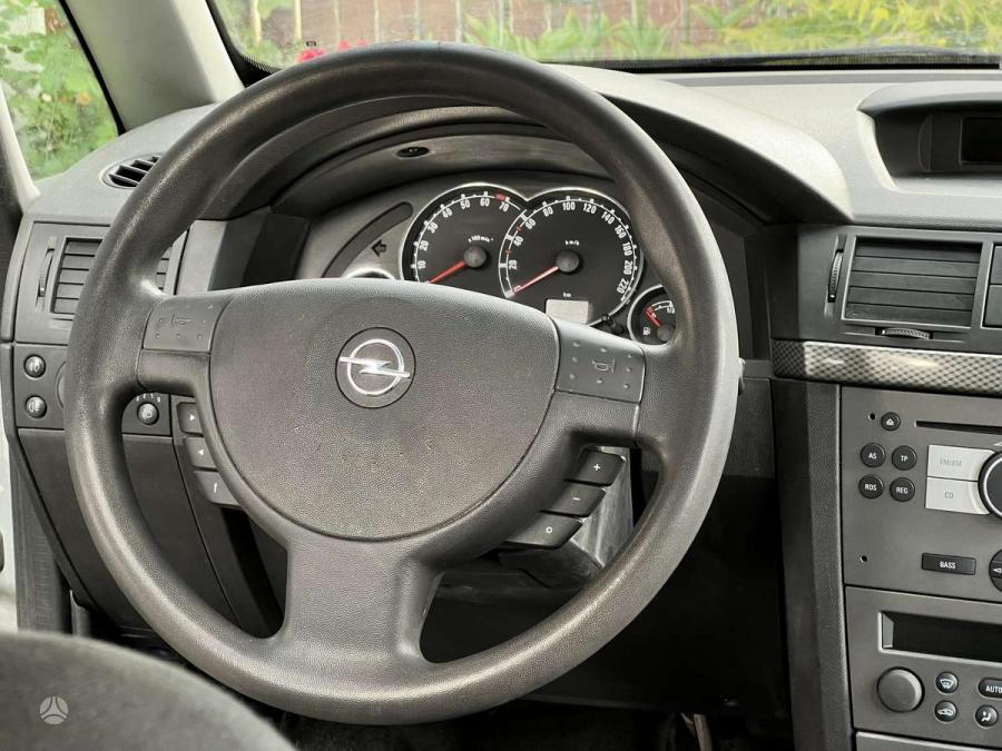 Pelēks Opel Meriva 2007 Panevēža, ar dzinēja tilpumu 1.60 L un nobraukumu 172 tūkst. km par 750 €, foto 11 vietnē AUTOMOTO.COM.LV