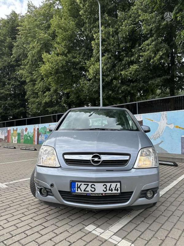 Pelēks Opel Meriva 2007 Jurbarkas, ar dzinēja tilpumu 1.60 L un nobraukumu 154 tūkst. km par 650 €, foto 2 vietnē AUTOMOTO.COM.LV