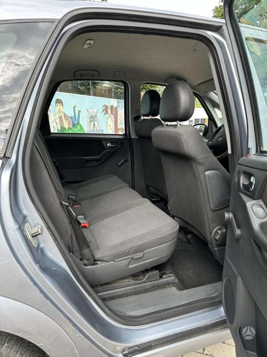Pelēks Opel Meriva 2007 Jurbarkas, ar dzinēja tilpumu 1.60 L un nobraukumu 154 tūkst. km par 650 €, foto 12 vietnē AUTOMOTO.COM.LV