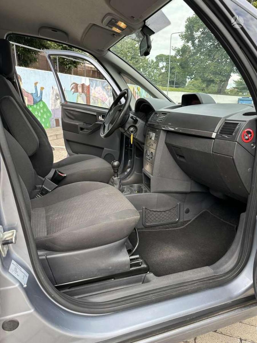 Pelēks Opel Meriva 2007 Jurbarkas, ar dzinēja tilpumu 1.60 L un nobraukumu 154 tūkst. km par 650 €, foto 15 vietnē AUTOMOTO.COM.LV