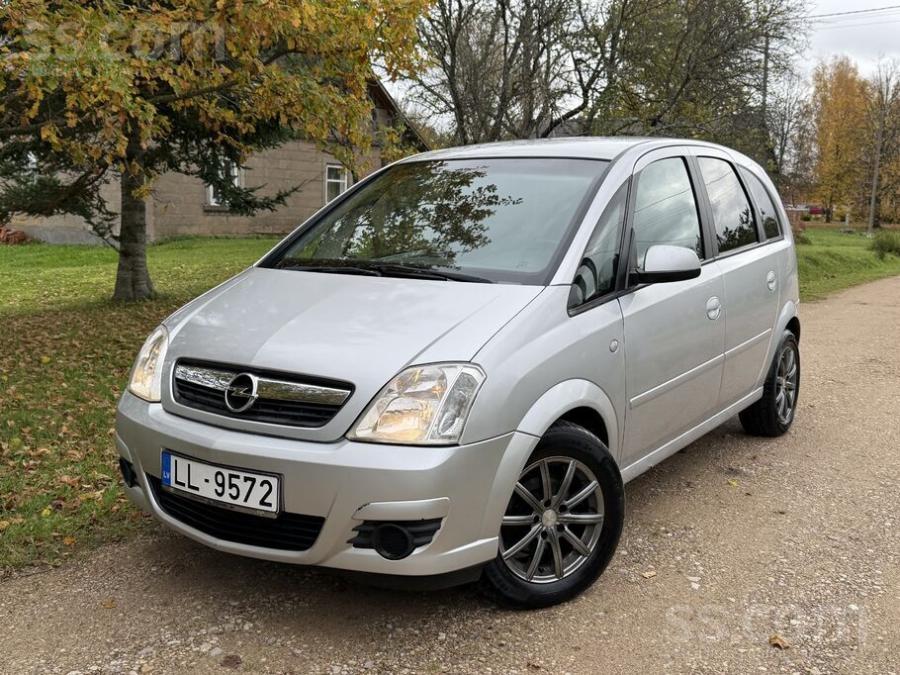 Pelēks Opel Meriva 2007 Gulbene, ar dzinēja tilpumu 1.70 L un nobraukumu 313 tūkst. km par 1350 €, foto 1 vietnē AUTOMOTO.COM.LV
