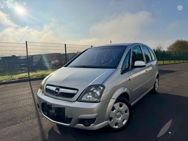 Pelēks Opel Meriva 2008 Klaipėda, ar dzinēja tilpumu 1.60 L un nobraukumu 205 tūkst. km par 1450 €, foto 1 vietnē AUTOMOTO.COM.LV