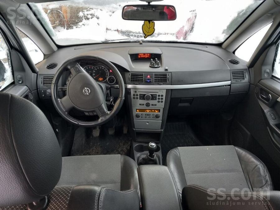 Grey Opel Meriva 2010 in Aluksne, with an engine capacity of 1.30 L and mileage of 243 thousand km for 800 €, photo 7 on AUTOMOTO.COM.LV