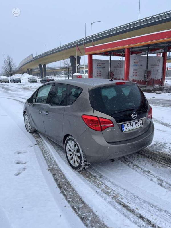 Pelēks Opel Meriva 2010 Klaipėda, ar dzinēja tilpumu 1.36 L un nobraukumu 209 tūkst. km par 3500 €, foto 6 vietnē AUTOMOTO.COM.LV