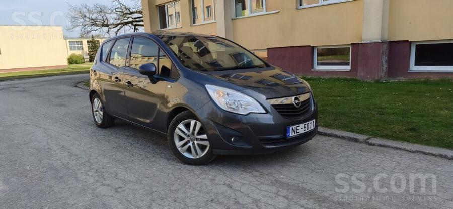 Pelēks Opel Meriva 2010 Gulbene, ar dzinēja tilpumu 1.30 L un nobraukumu 265 tūkst. km par 2950 €, foto 1 vietnē AUTOMOTO.COM.LV
