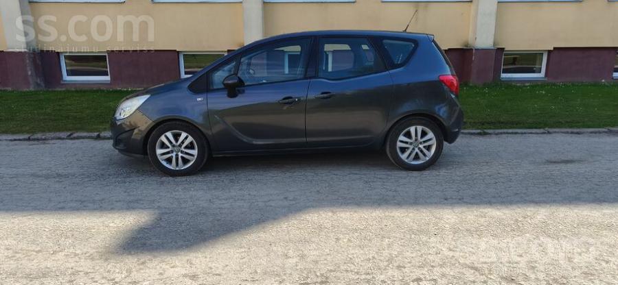 Pelēks Opel Meriva 2010 Gulbene, ar dzinēja tilpumu 1.30 L un nobraukumu 265 tūkst. km par 2950 €, foto 5 vietnē AUTOMOTO.COM.LV